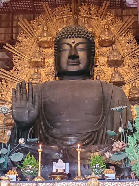 Hands of the Great Buddha - Welcome to Nara Park
